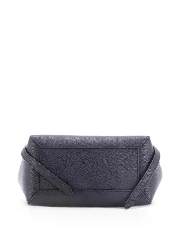 Celine Belt Bag Textured Leather Pico Shoulder Bag