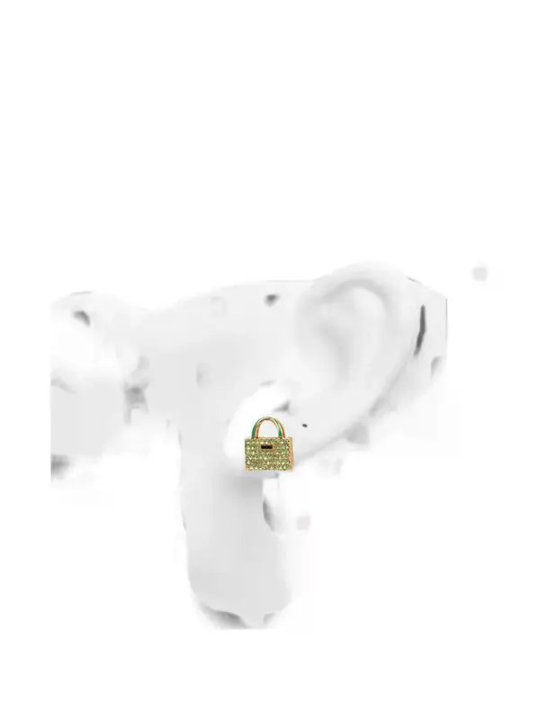 Kate Spade New York Pave Padlock Earrings - Gold