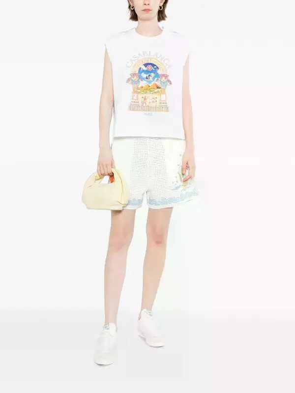 Casablanca Egyptian Arch T-shirt - White