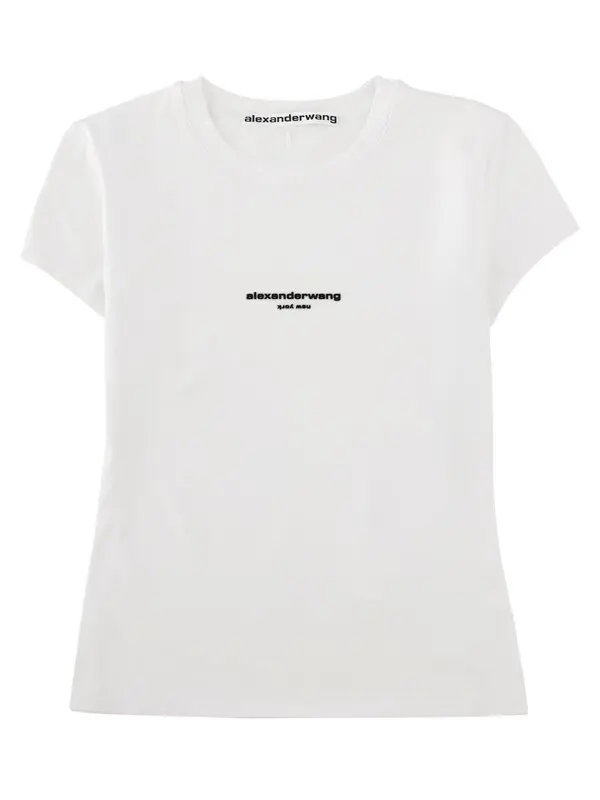 Alexander Wang T-shirt Slim Fit Con Logo