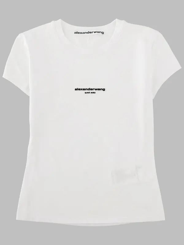 Alexander Wang T-shirt Slim Fit Con Logo