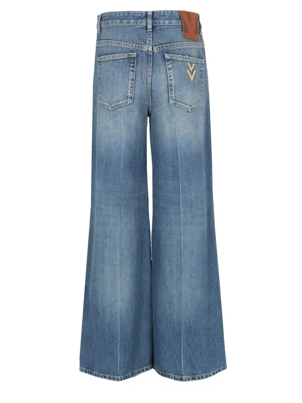 Valentino Garavani Wide Leg Jeans