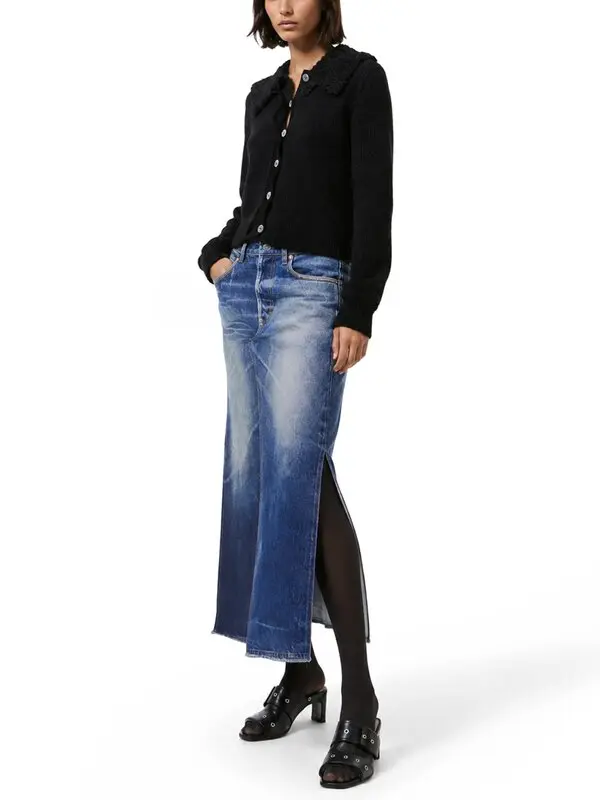 Our Legacy Mazzy Polo" Knit Top - Black