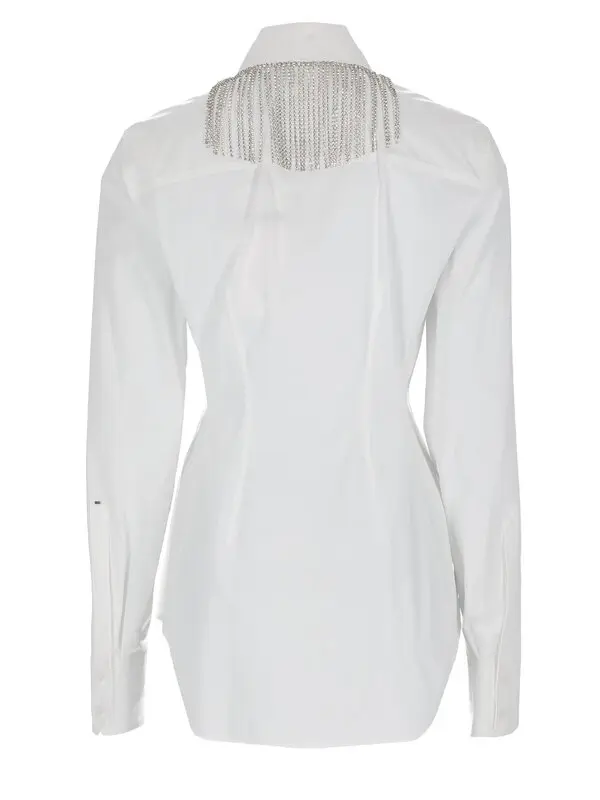 Sportmax Camicia Con Colletto Gioiello