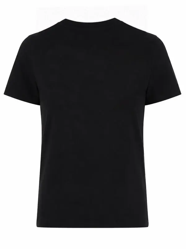 Versace T-shirt Con Logo E Strass