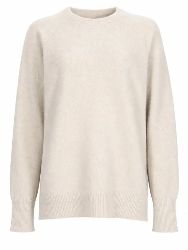 P.a.r.o.s.h P. A.r. O.s. H. Maglia In Pelo Di Procione - Ivory