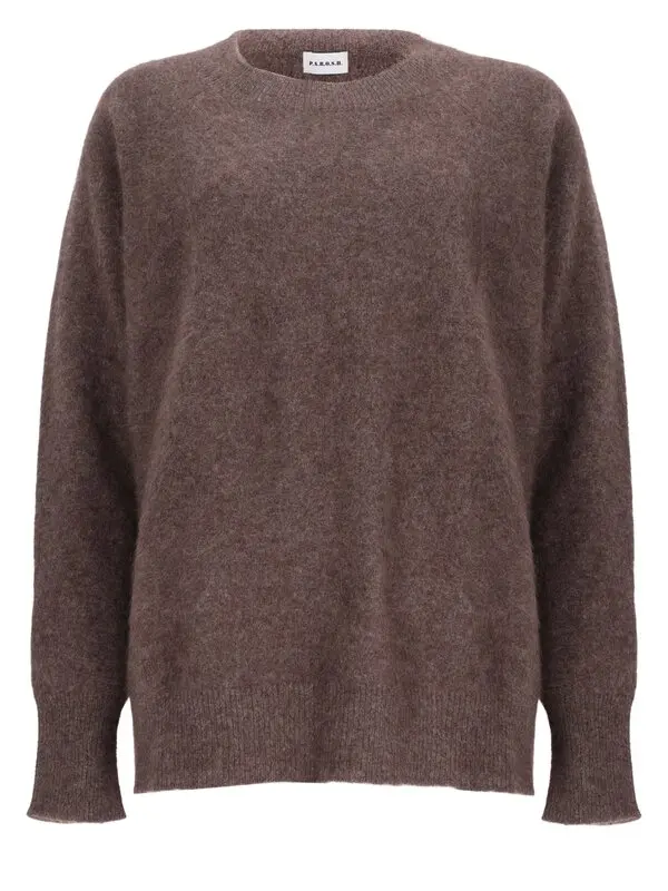 P.a.r.o.s.h P. A.r. O.s. H. Maglia In Pelo Di Procione - Brown