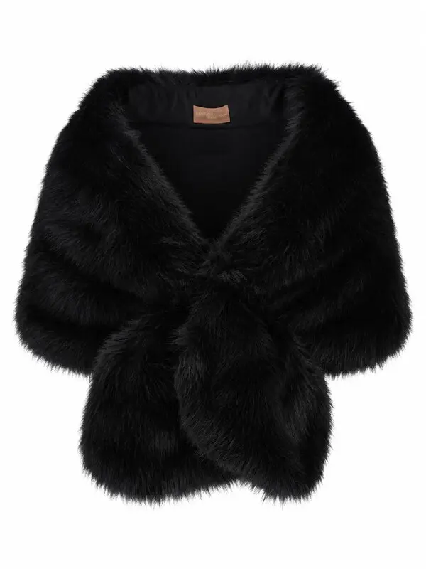 LEON & LOULOU PARIS Faux Fur Stole