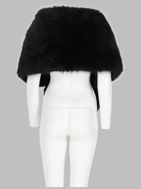 LEON & LOULOU PARIS Faux Fur Stole