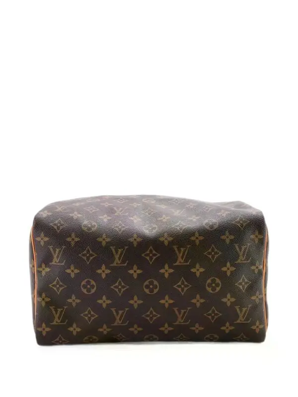 LOUIS VUITTON Speedy Handbag Monogram Canvas 30 Satchel