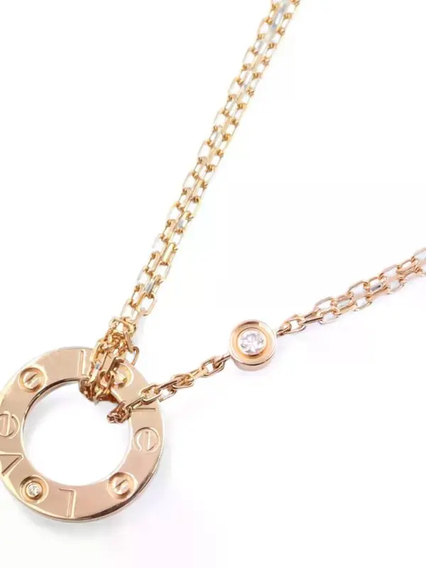 Cartier 2010s Love Diamond Necklace