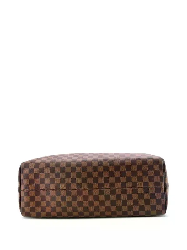 LOUIS VUITTON Nolita Handbag Damier 24 Heures Satchel - Brown