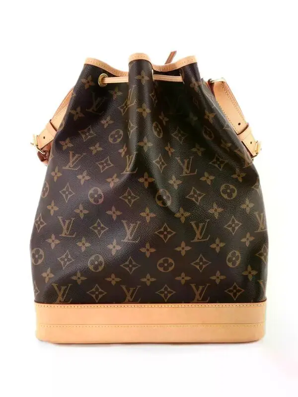 LOUIS VUITTON Noe Handbag Monogram Canvas Large Bucket Bag