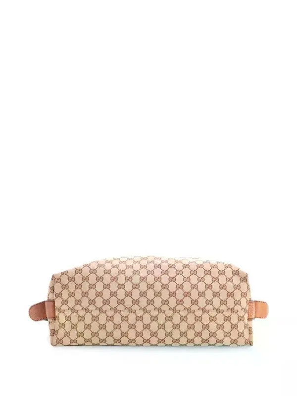 Gucci Bamboo Bar Shoulder Bag Gg Canvas Large Tote Bag