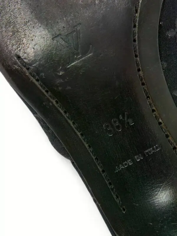 LOUIS VUITTON 2000s Monogram Canvas Mules