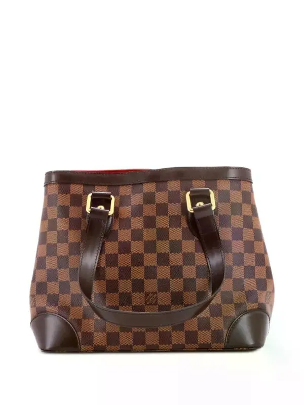 LOUIS VUITTON Hampstead Tote Bag Damier Pm - Brown