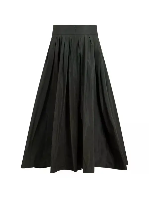 Max Mara Pleated A-line Skirt