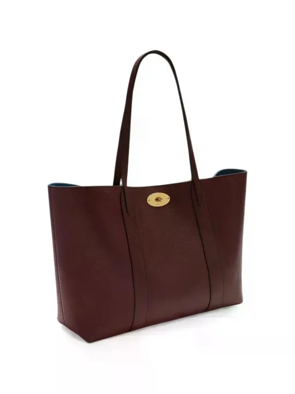 Mulberry Bayswater Grained Leather Tote Bag
