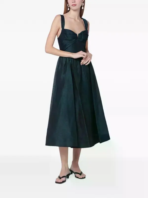 Zimmermann Rebellion Draped Midi Dress