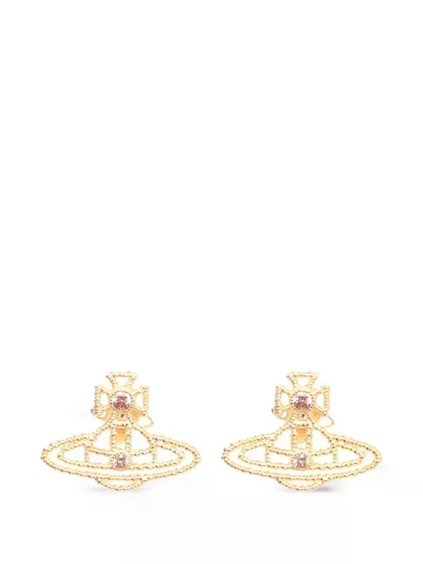 VIVIENNE WESTWOOD Tone Orb Motif Earrings - Gold
