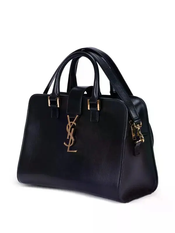 Saint Laurent Baby Cabas Shoulder Bag - Black