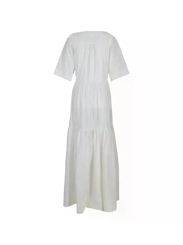 P.a.r.o.s.h Short-sleeves Maxi Dress
