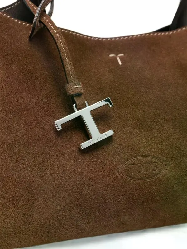 TOD'S T Timeless Leather Cross Body Bag