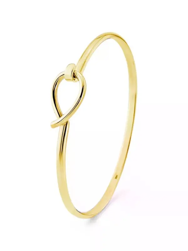 AUREE JEWELLERY Boltons Tear-drop Bangle - Gold