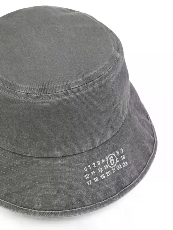 MAISON MARGIELA Washed Cotton Bucket Hat