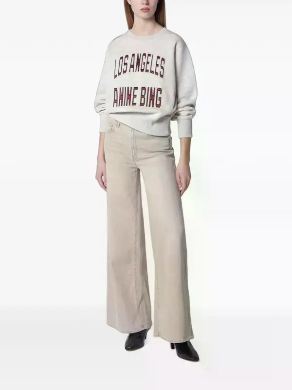 MOTHER The Undercover Sneak Wide-leg Jeans