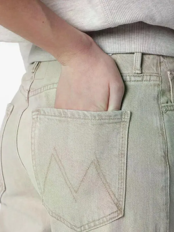 MOTHER The Undercover Sneak Wide-leg Jeans