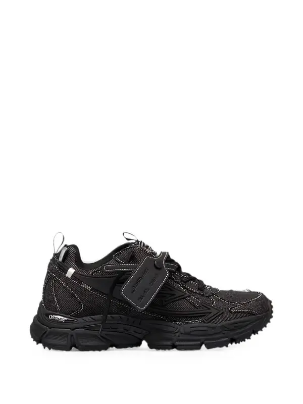 Off-White Be Right Back" Graphic Sneakers - Blackwhite
