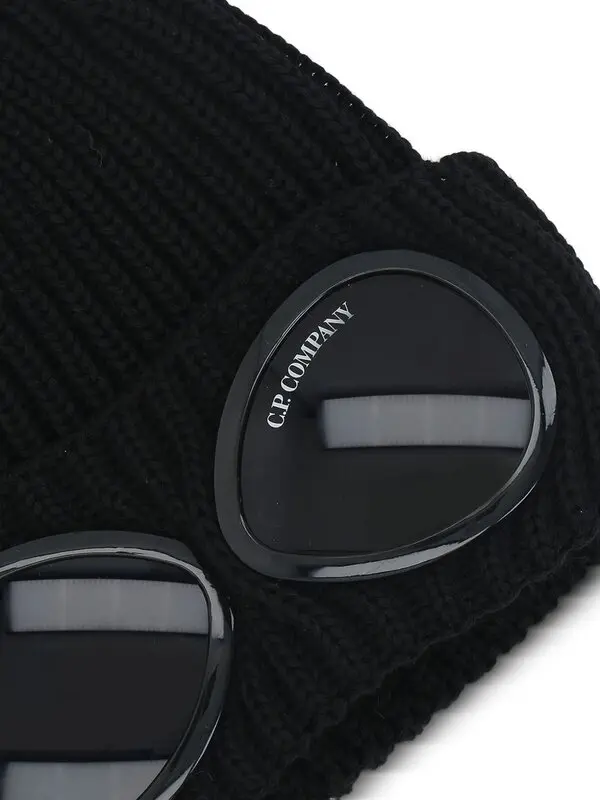 C.P. COMPANY Accessories Knit Cap In Extrafine Merino Wool