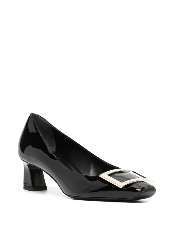 ROGER VIVIER Trompette Leather Pumps