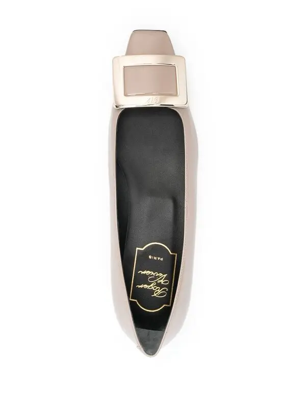 ROGER VIVIER Belle Vivier Leather Ballets