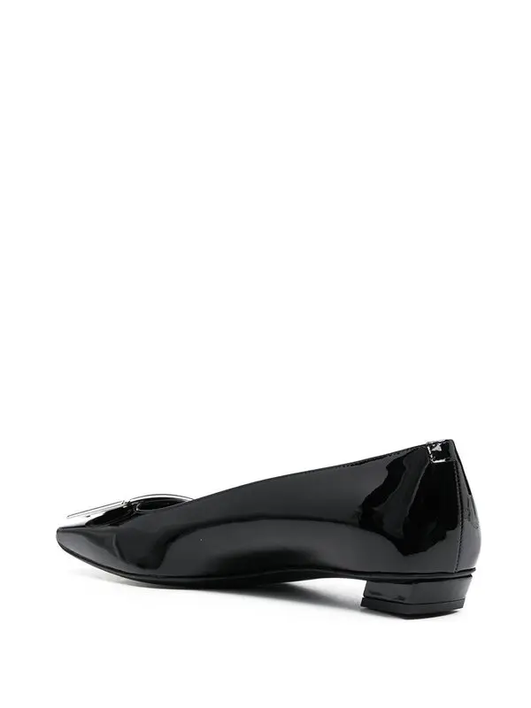 ROGER VIVIER Belle Vivier Patent Leather Ballets