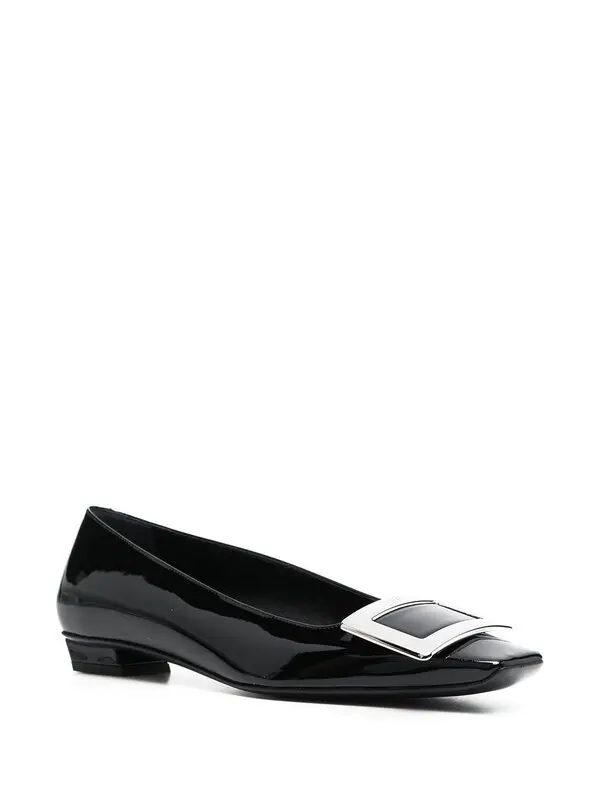 ROGER VIVIER Belle Vivier Patent Leather Ballets