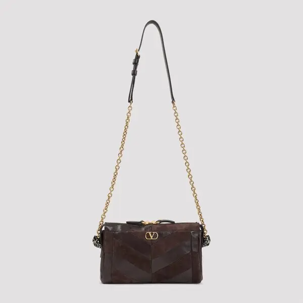 Valentino Garavani Small Shoulder Handbag - Brown