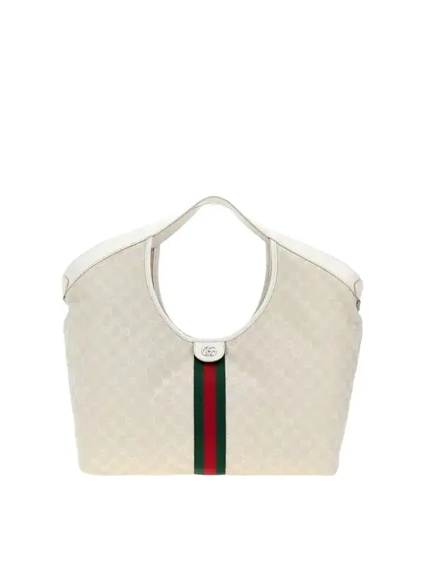 Gucci Giglio Tote Bag - White