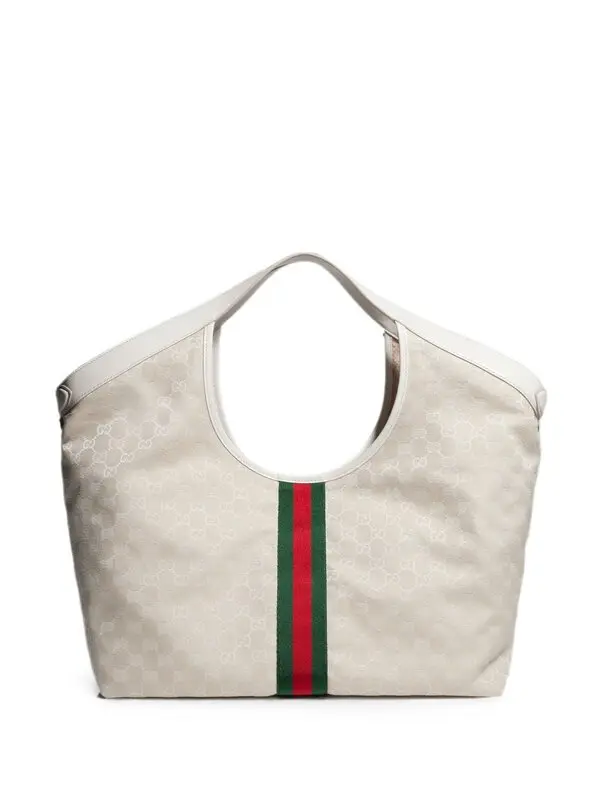 Gucci Giglio Tote Bag - White