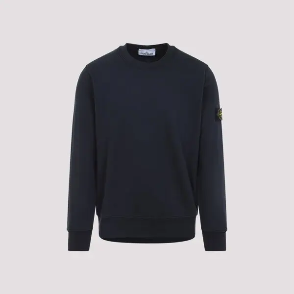 Stone Island Stonewashed Cotton Sweatshirt