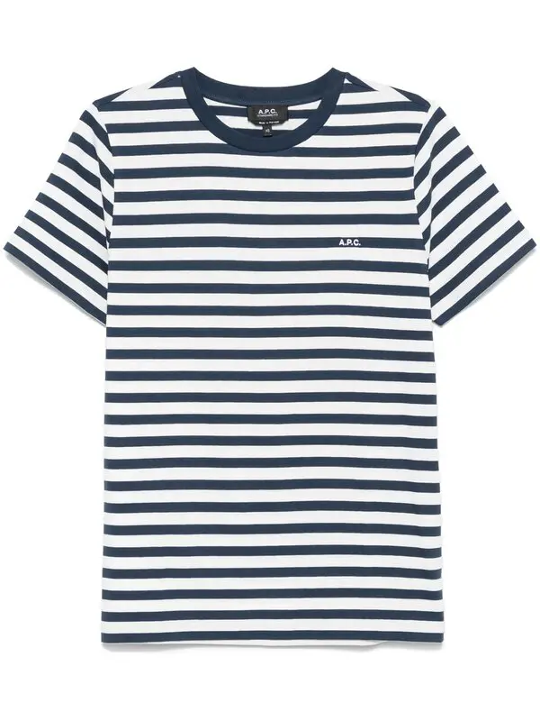 A.p.c. Embroidered Logo T-shirt