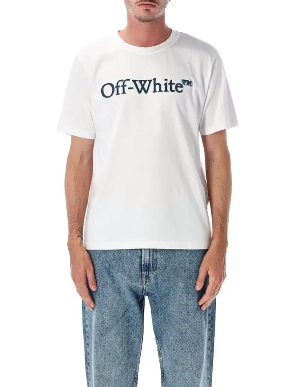 Off-White Fw26 Logo Graphic T-shirt For - Bianco