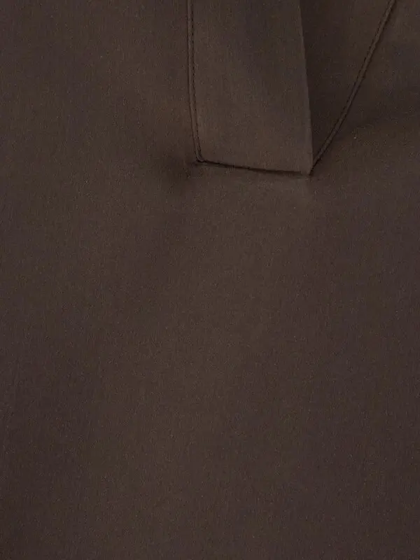 TOM FORD Silk Satin Polo Shirt
