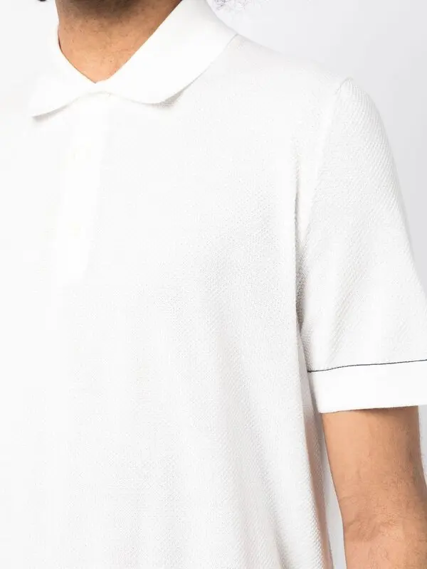 Brioni Cotton Polo Shirt - White