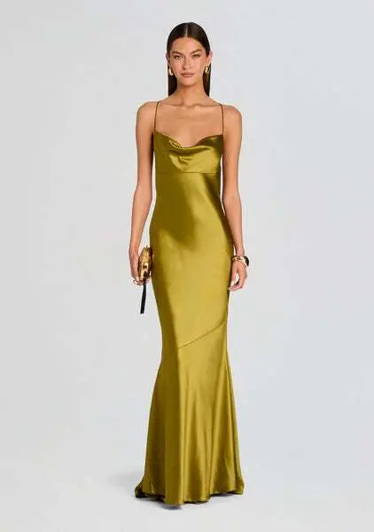 Retrofete Lukka Satin Dress