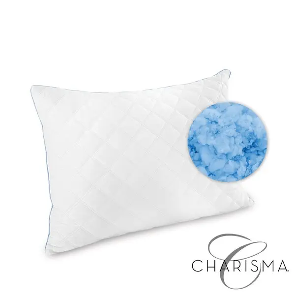 SOFT-TEX Charisma Gel Infused Memory Foam Cluster Pillow, Jumbo