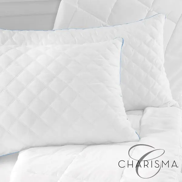 SOFT-TEX Charisma Gel Infused Memory Foam Cluster Pillow, Jumbo