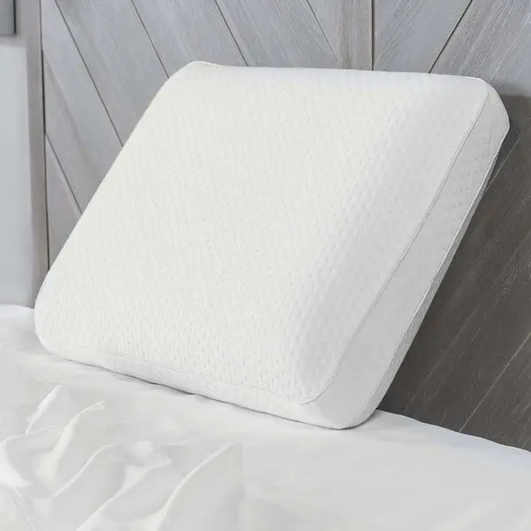 SENSORPEDIC Soft-tex Luxury Extraordinaire Gusseted Oversized Memory Foam Bed Pillow