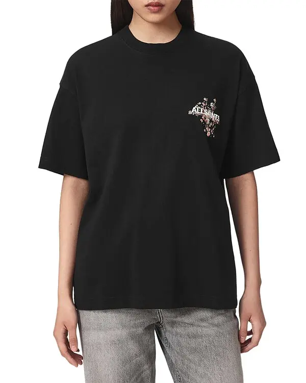 ALLSAINTS Valen Etta Tee - Black